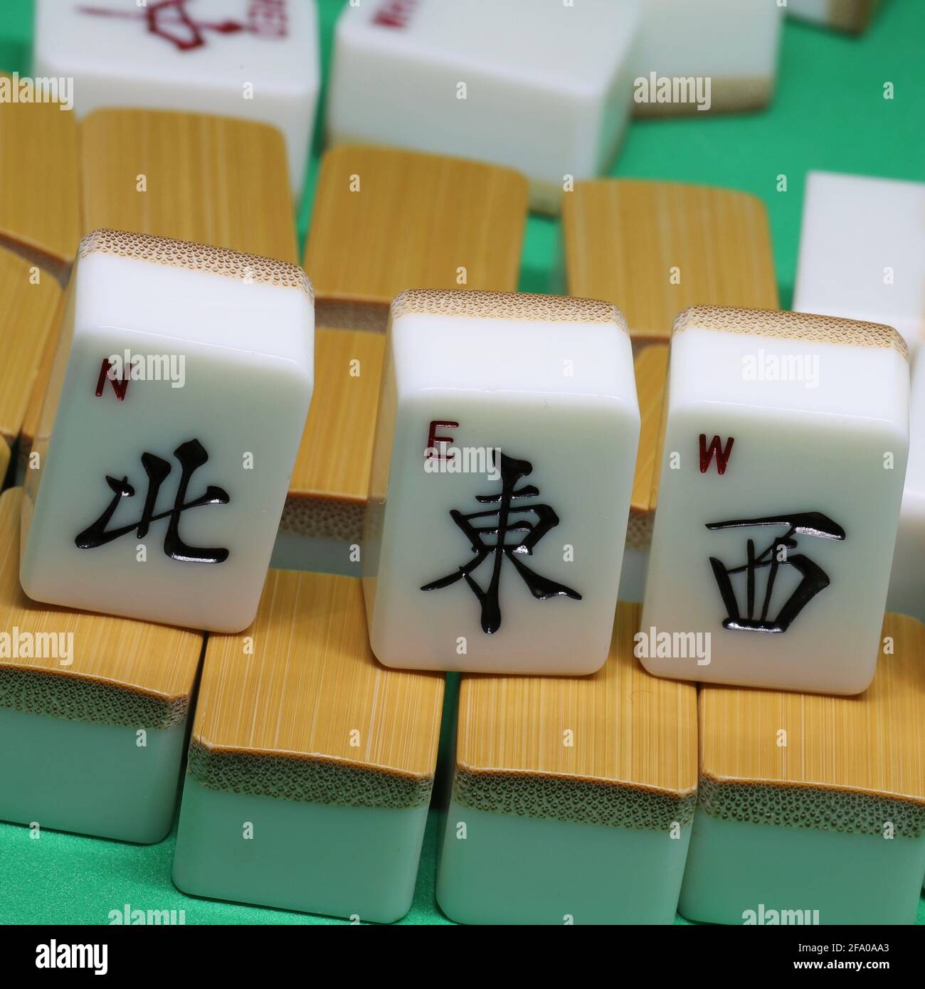 Mah Jong Tiles High Resolution Stock Photography and Images - Alamy