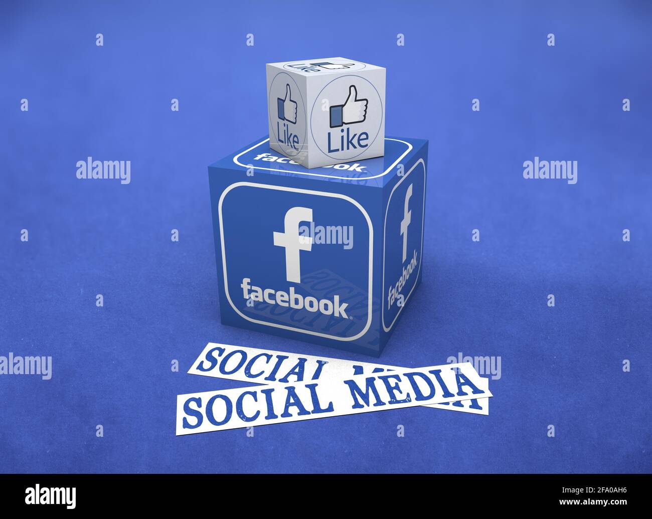 facebook, social network background design Stock Photo - Alamy