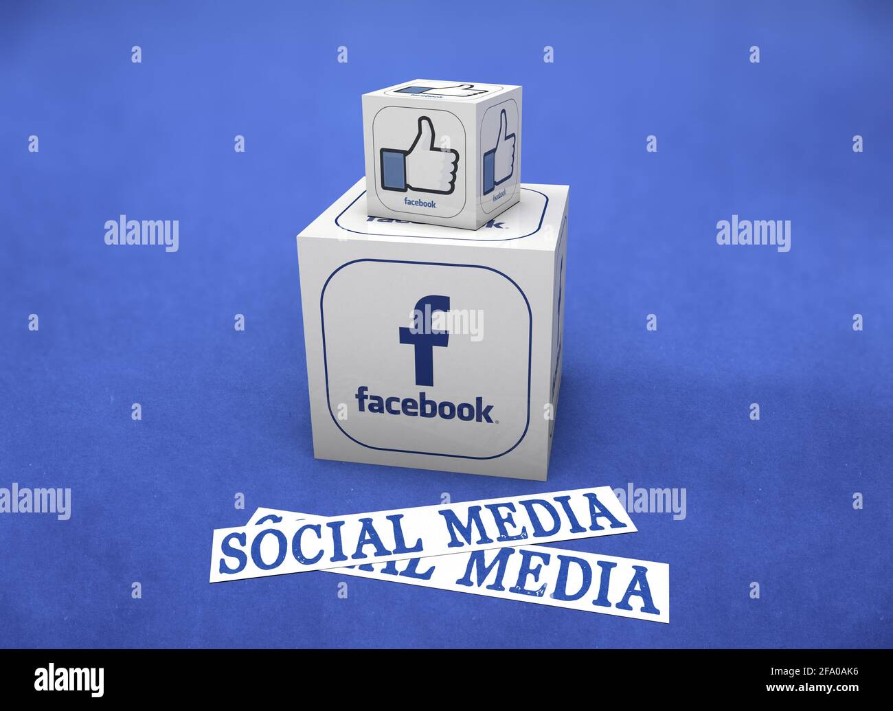 facebook, social network background design Stock Photo - Alamy