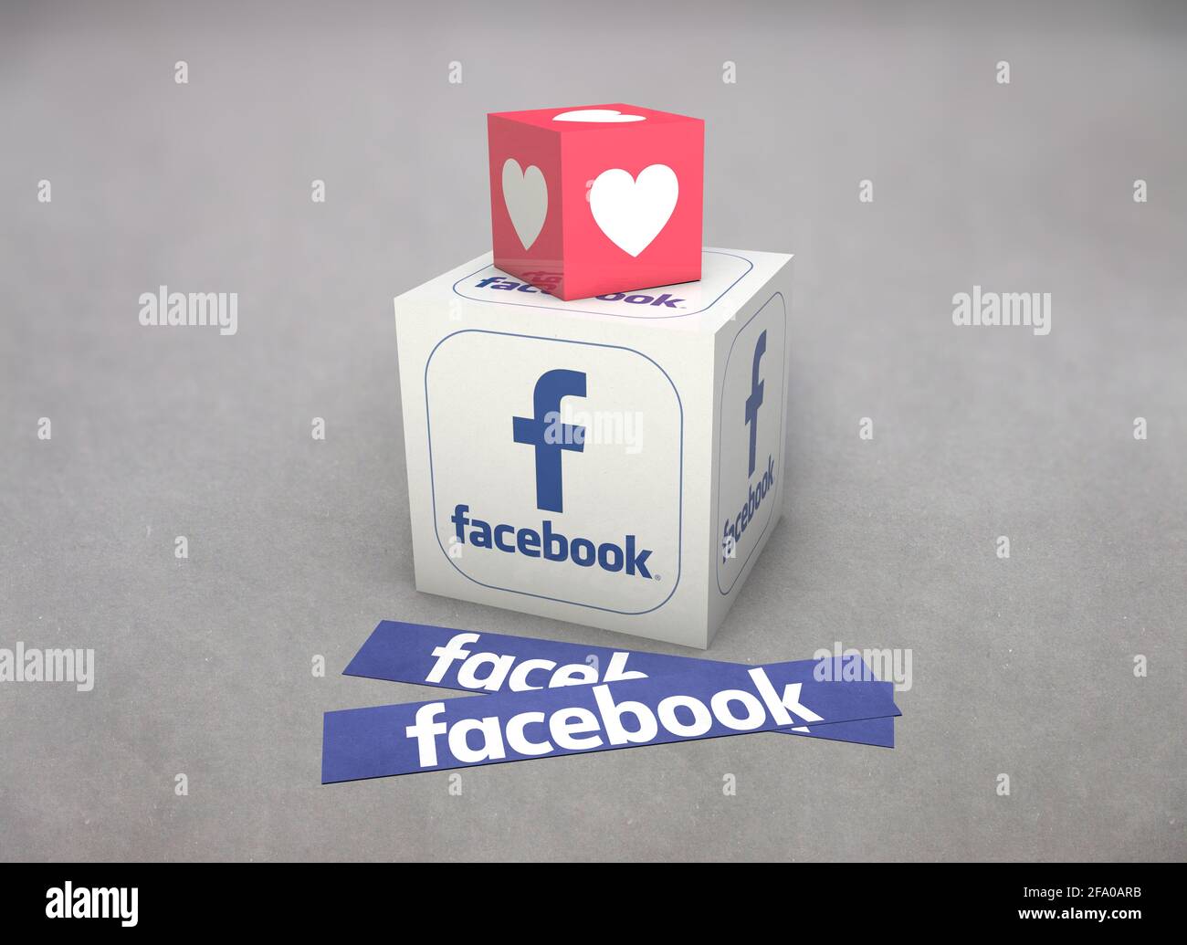 facebook, social network background design Stock Photo - Alamy