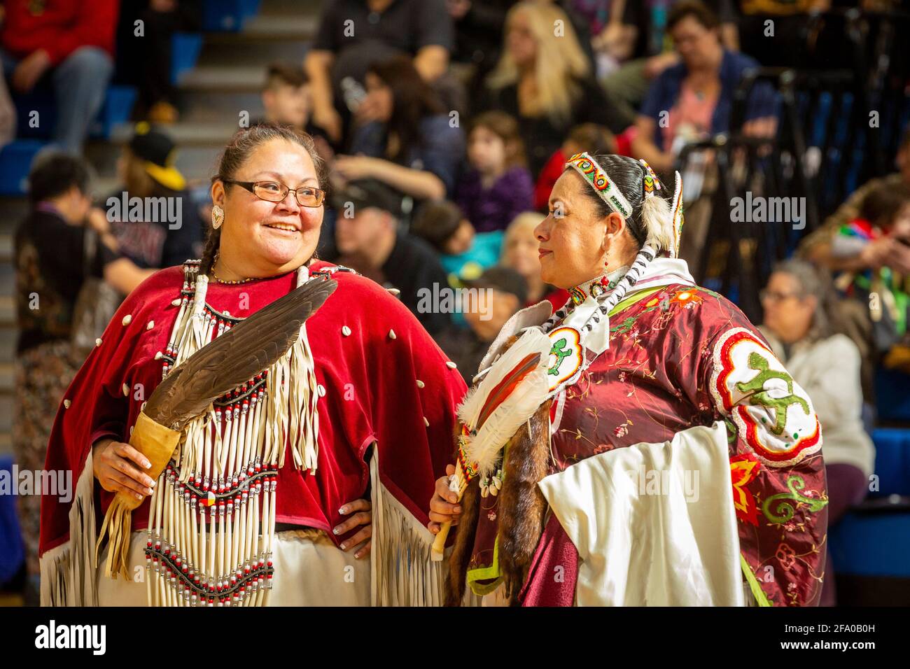 Indigenous Pow Wow Celebration Stock Photo - Alamy
