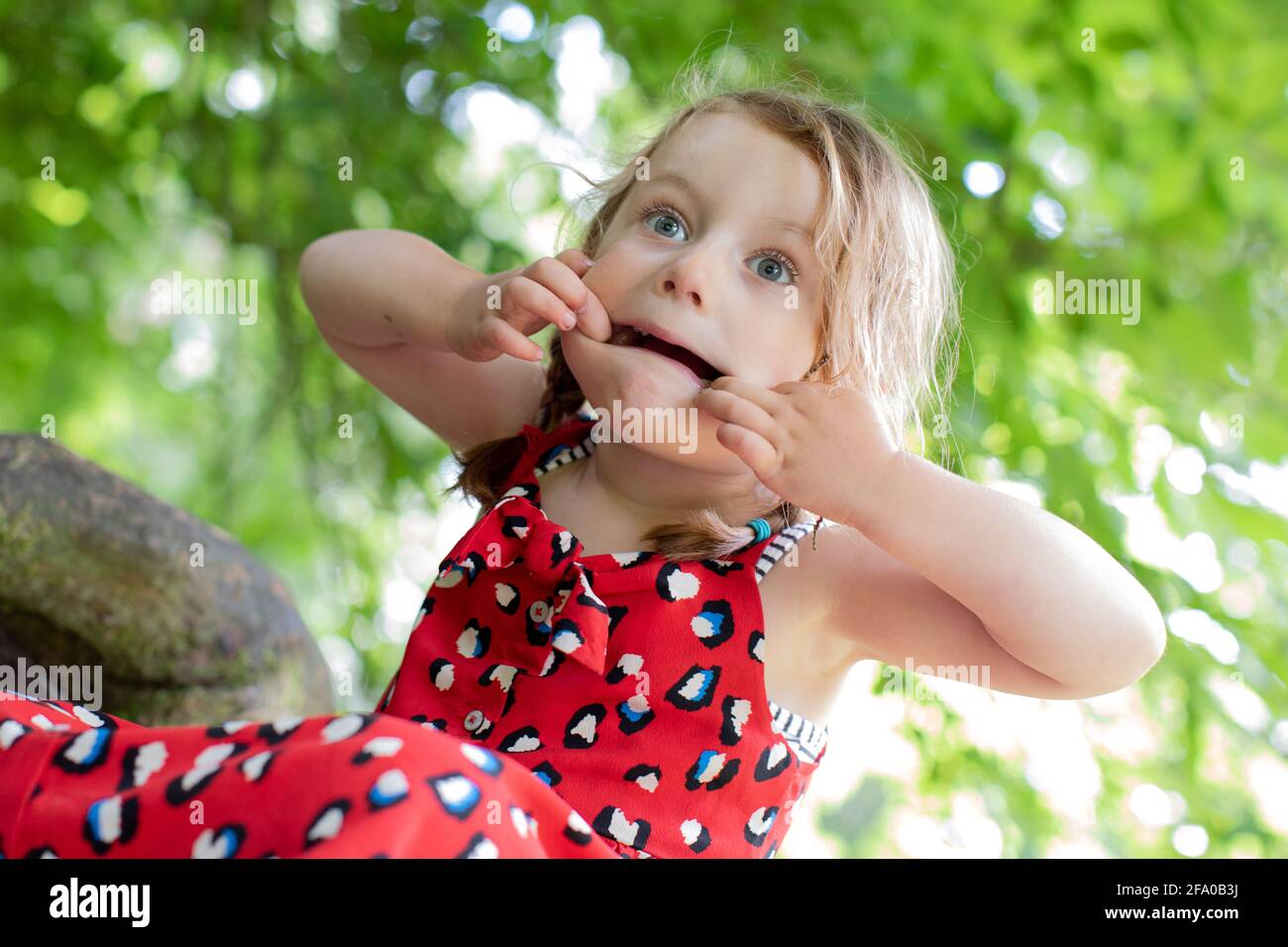 4 Year Old Girl Making Faces Stock Photo Alamy 4-year-old-girl-making-faces-stock-photo-alamy