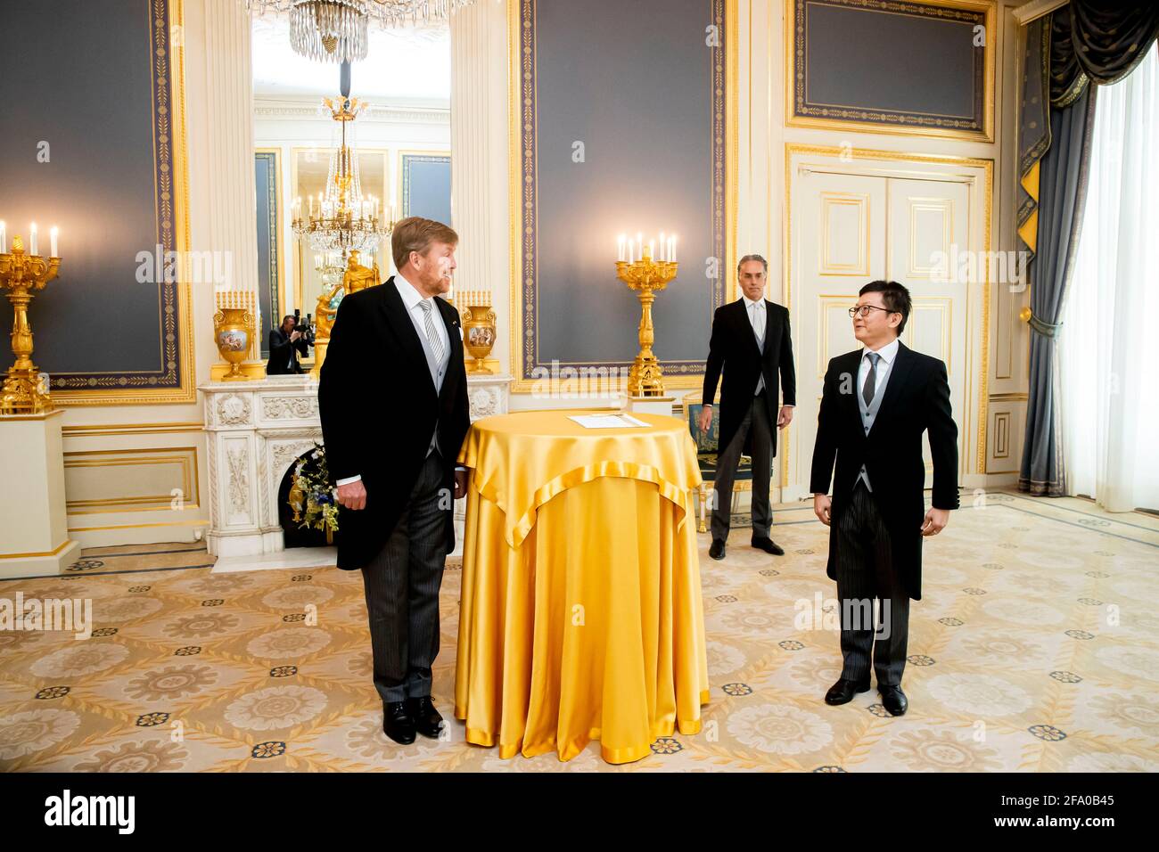 21-04-2021 Presentation of the credentials of the ambassador of the ...