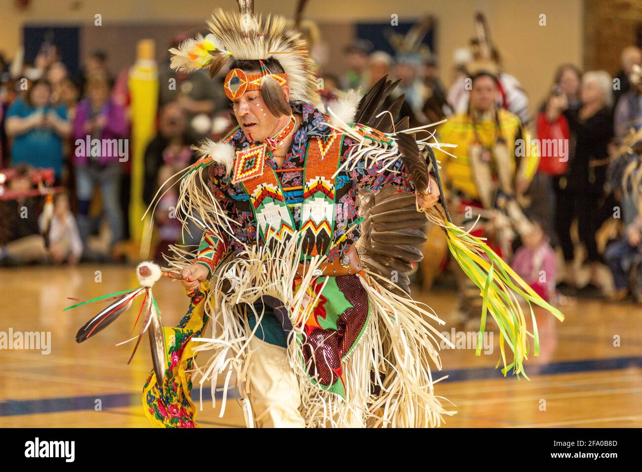 Indigenous Pow Wow Celebration Stock Photo - Alamy