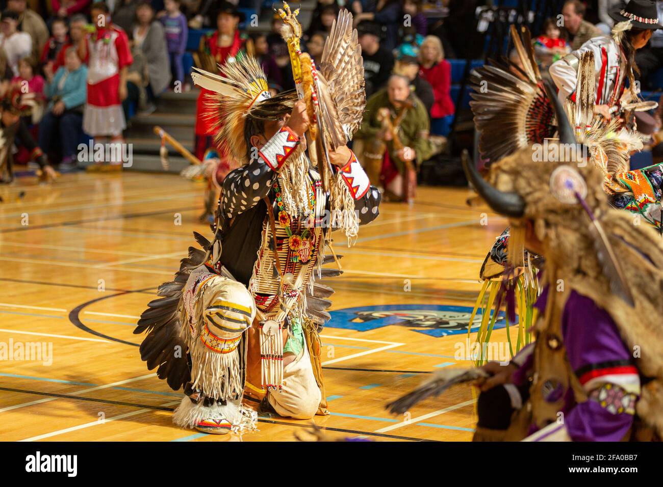 Indigenous Pow Wow Celebration Stock Photo - Alamy