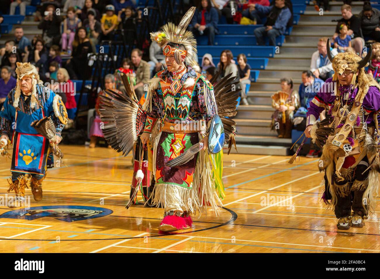 Indigenous Pow Wow Celebration Stock Photo - Alamy
