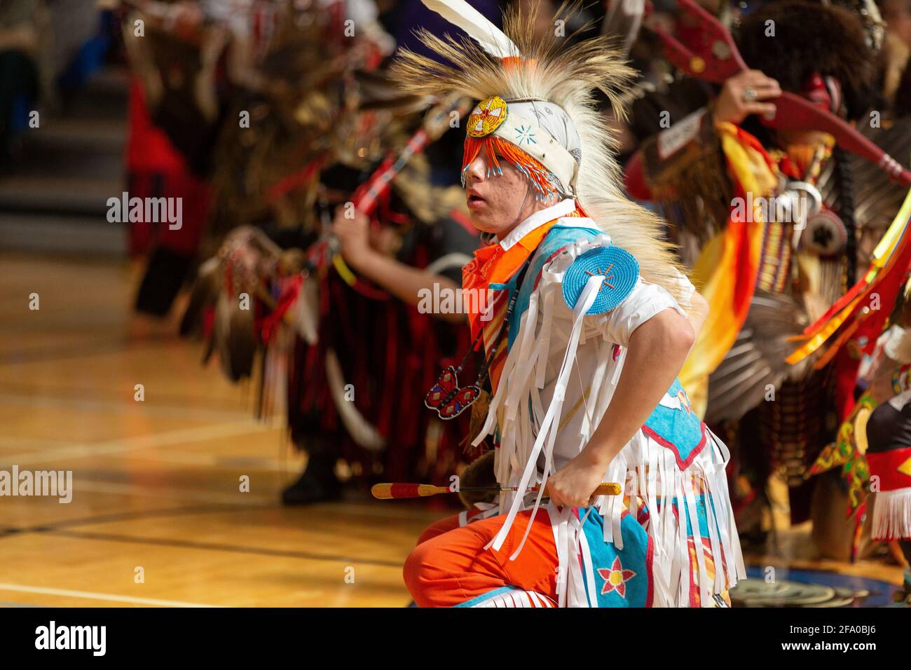 Indigenous Pow Wow Celebration Stock Photo - Alamy