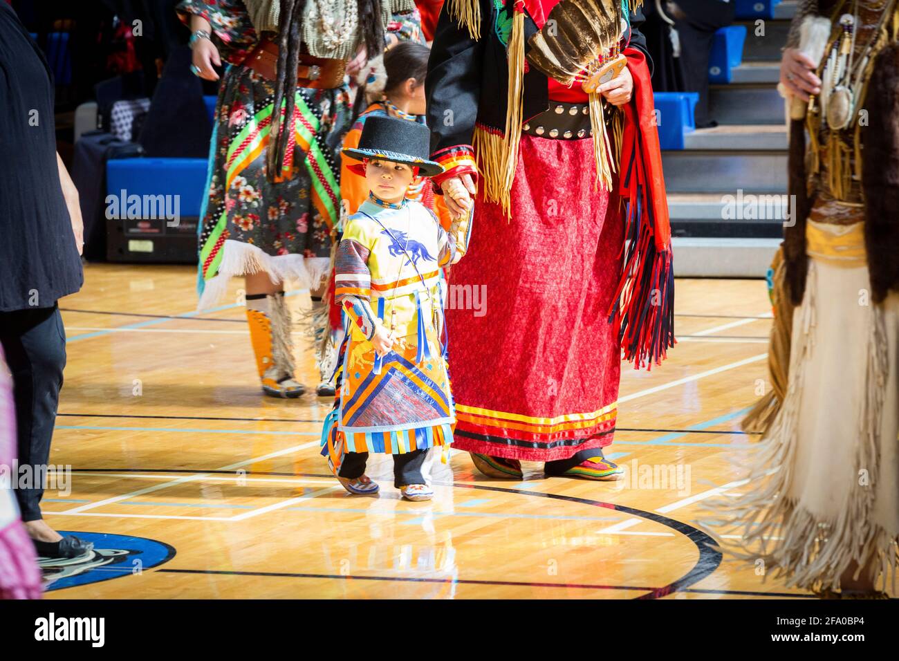 Indigenous Pow Wow Celebration Stock Photo - Alamy