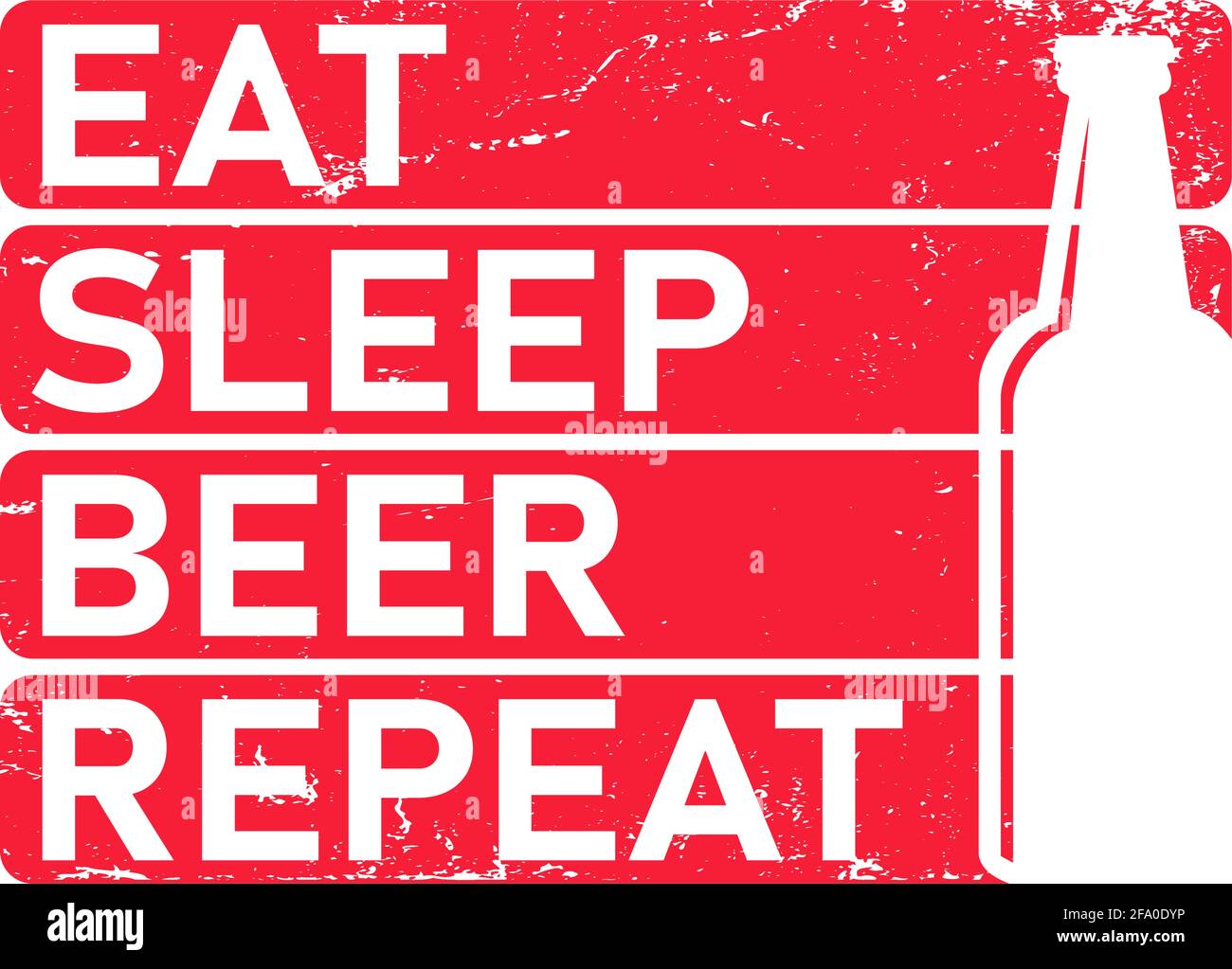 Vector stylized quote on the topic of beer. White text on a black ...
