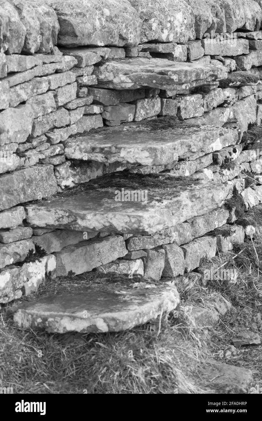 Landscapes and scenes from walking the Pennine Way national trail as it ...