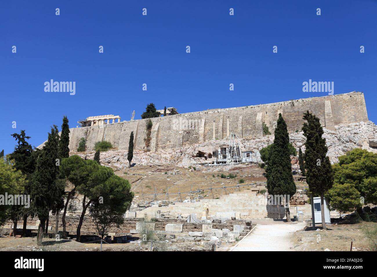 The Acropolis of Athens in summer, Greece Stock Photo - Alamy