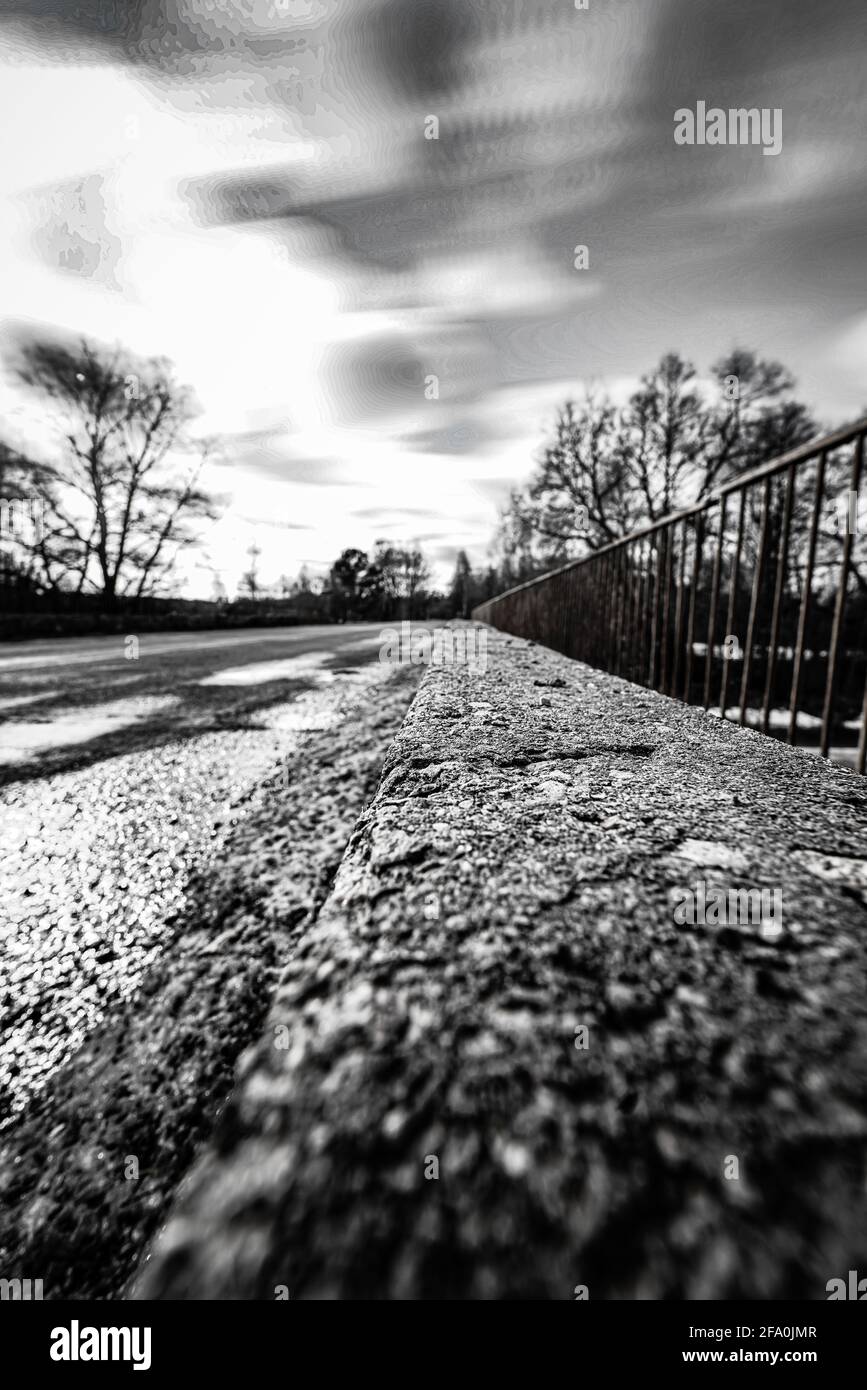 Asphalt road close up photo Stock Photo - Alamy