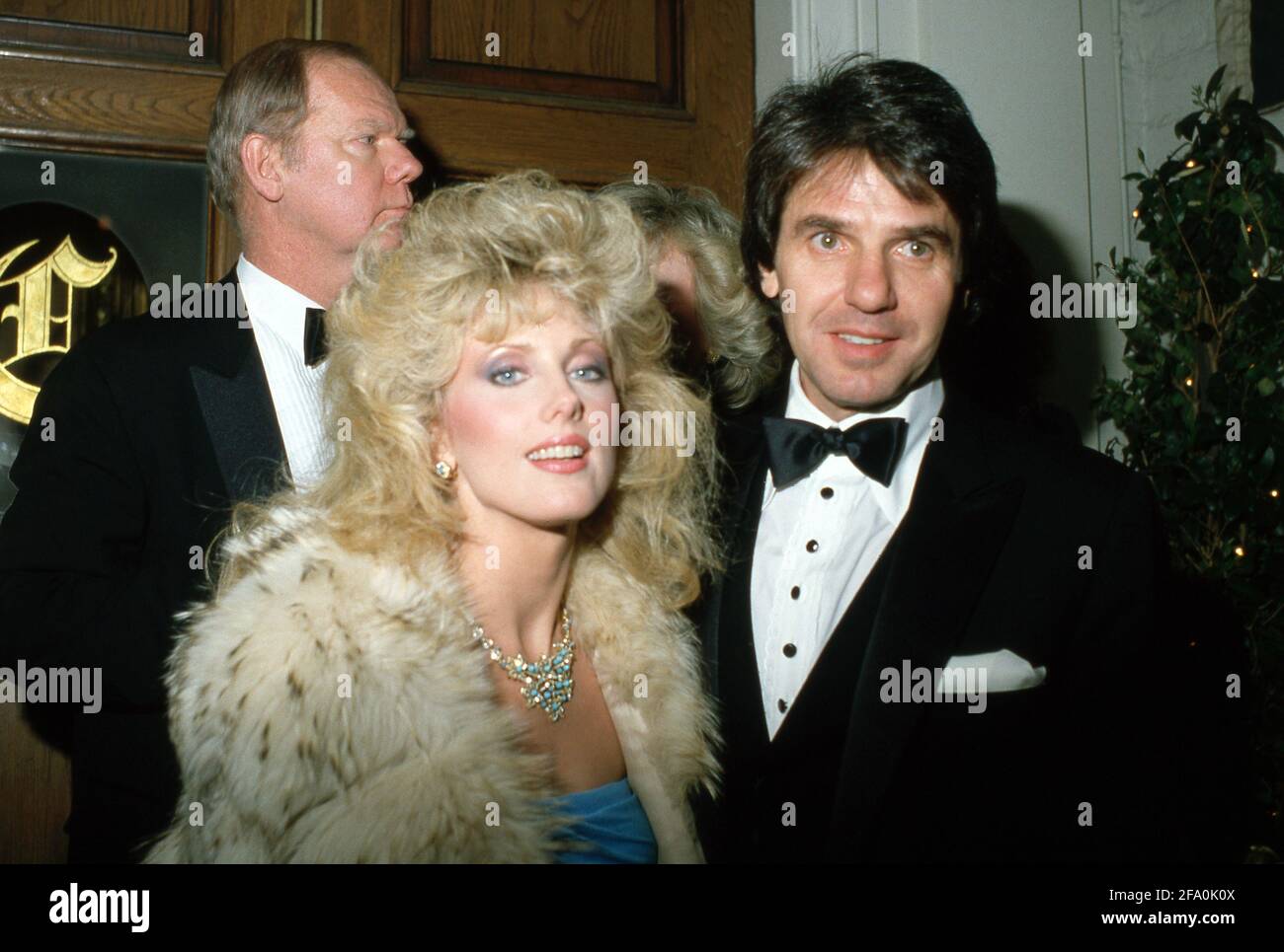 Morgan Fairchild and Bruce Wendall Circa 1980's Credit: Ralph Dominguez ...