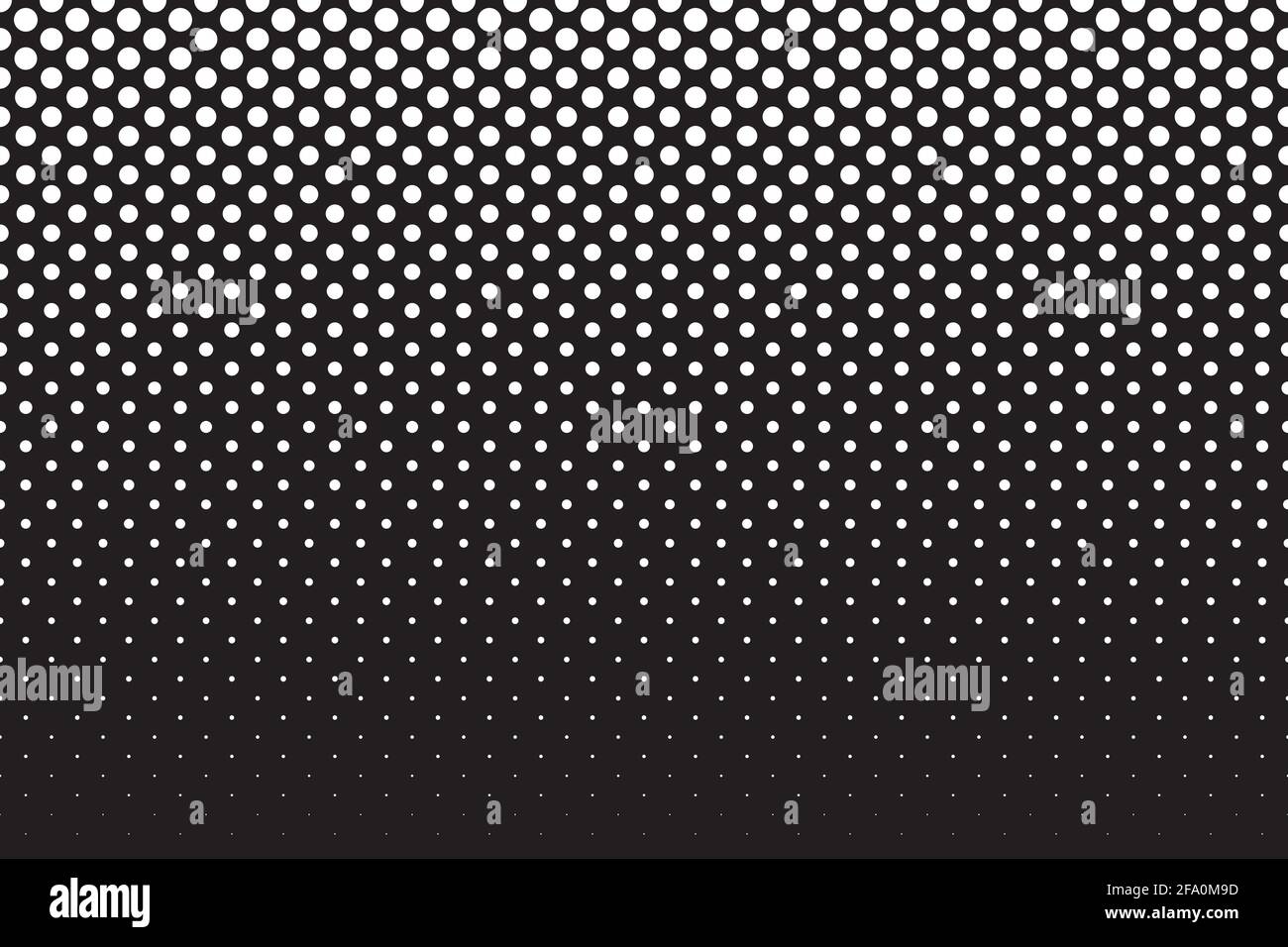 Black and white background with dot spot pattern. Seamless textured ...