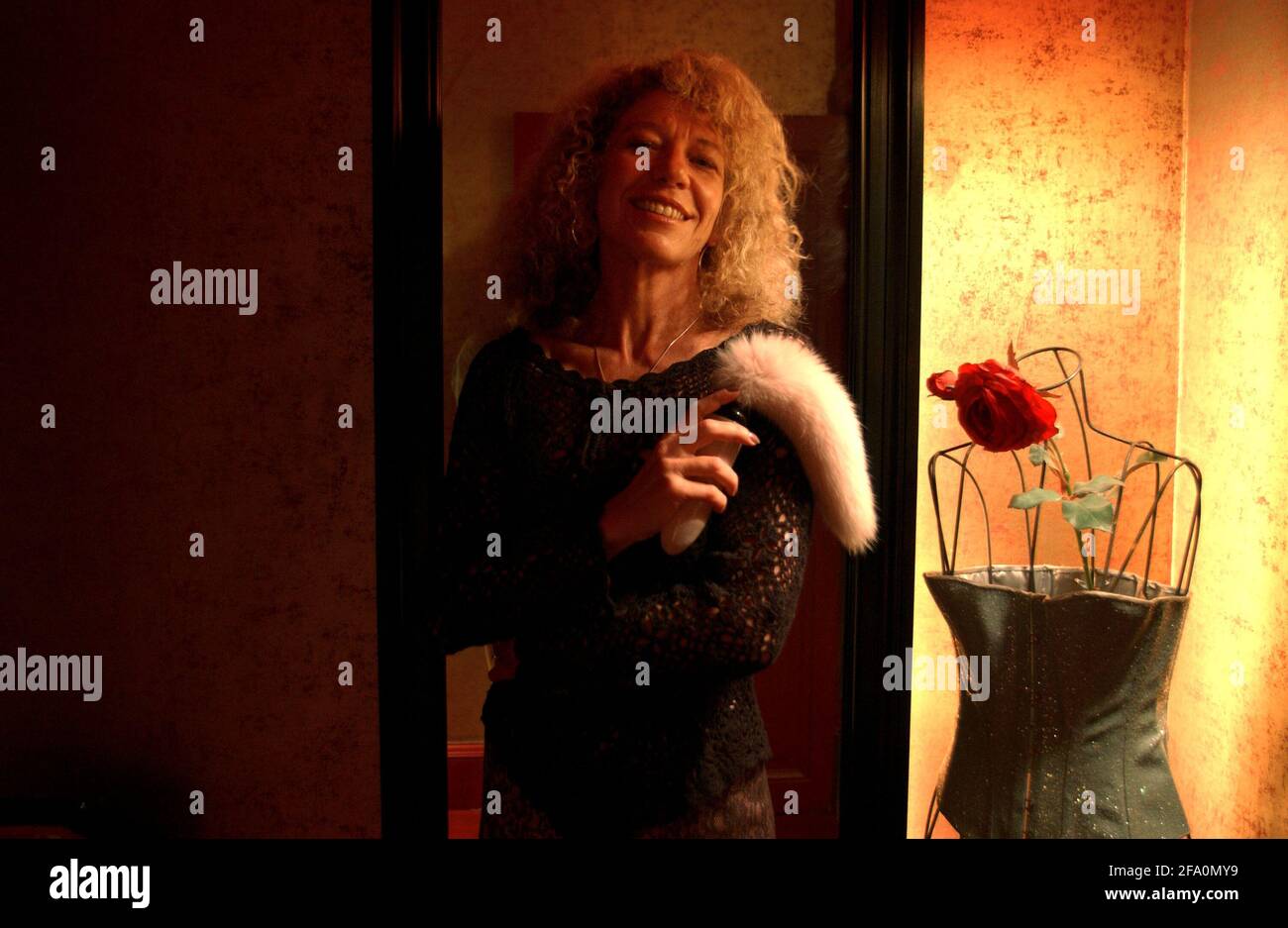 DEBORAH SUNDAHL,PHOTOGRAPHED AT COCO DE MERE.13/10/04 PILSTON Stock ...