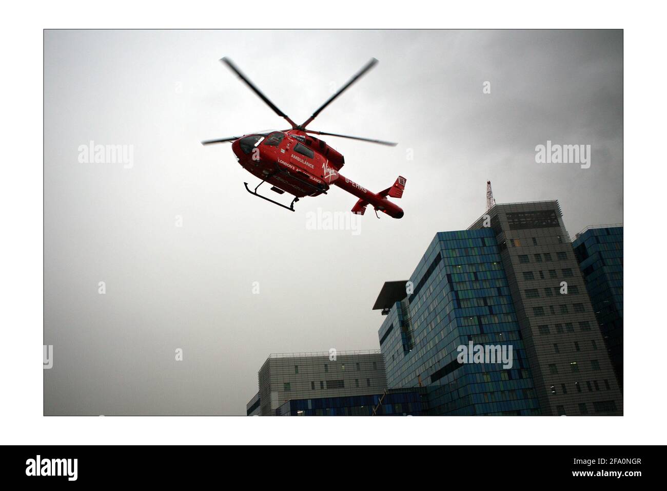 londons helicopter emergency medical service HEMS helicopter Feature on ...