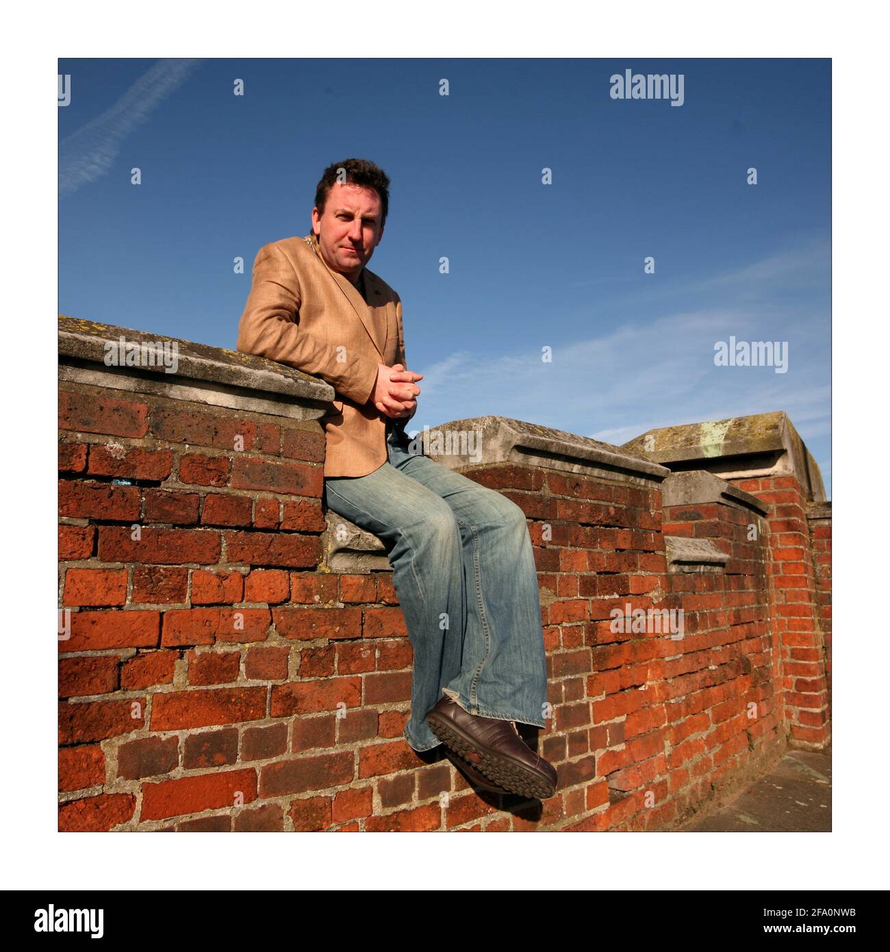 Lee Mack photographed in west London......LEE MACK'S NOT GOING OUT ...