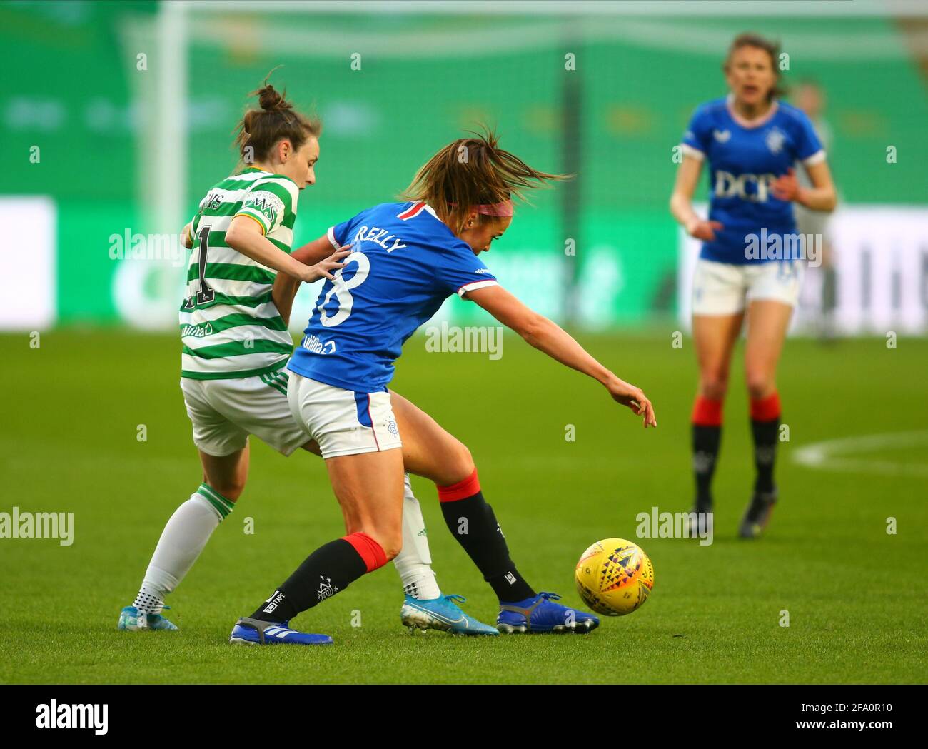 Celtic Park, Glasgow, UK. 21st Apr, 2021. Scottish Womens Premier ...