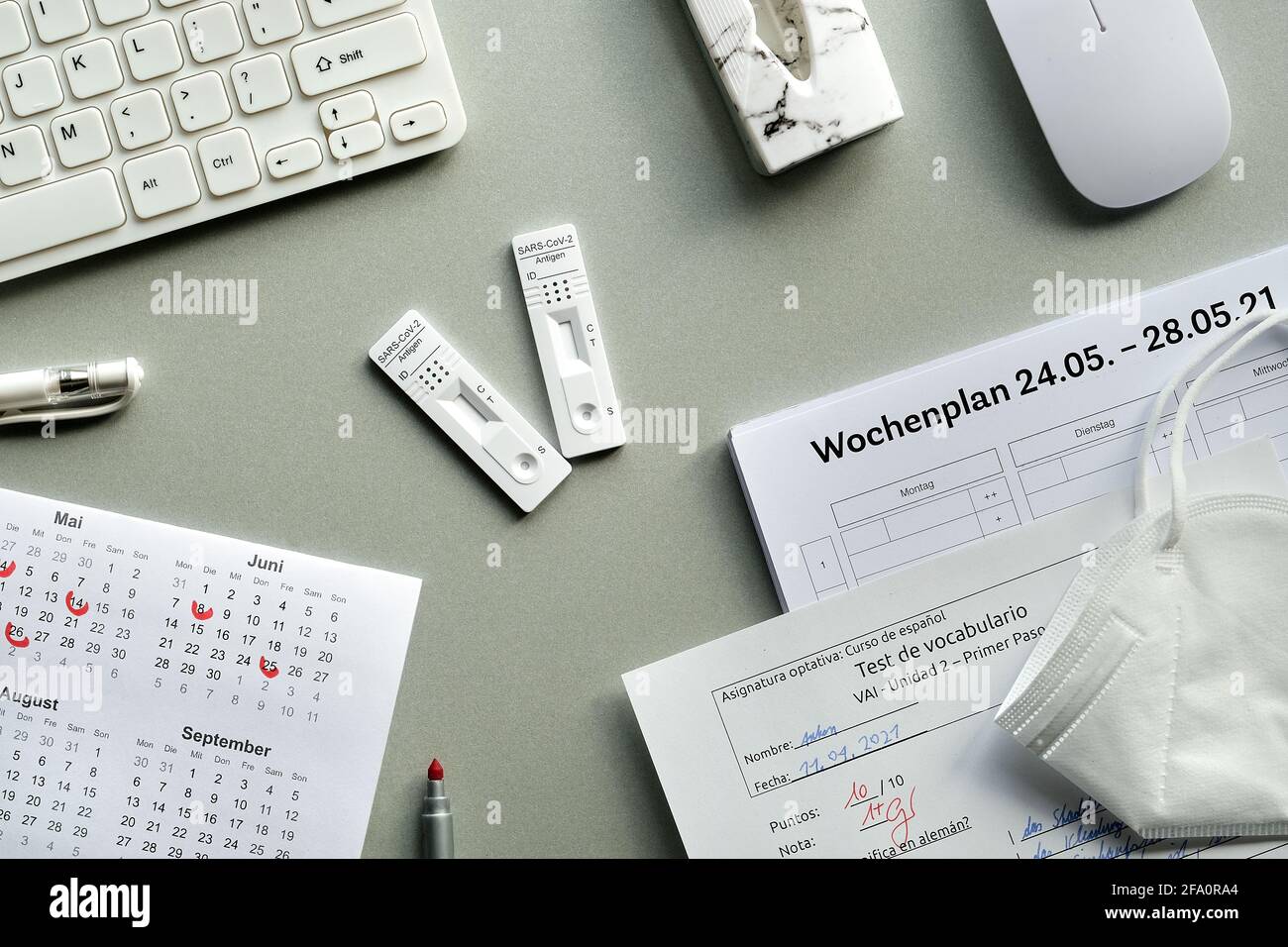 Back to school with express coronavirus tests for health and safety ...