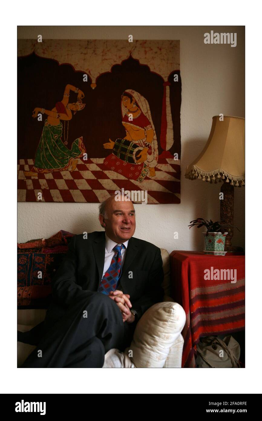 A morning with Vince Cable M.P. in Twickenhamphotograph by David ...