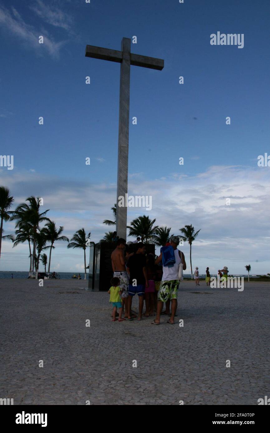 santa cruz cabralia, bahia, brazil - april 17, 2008: view of the ...