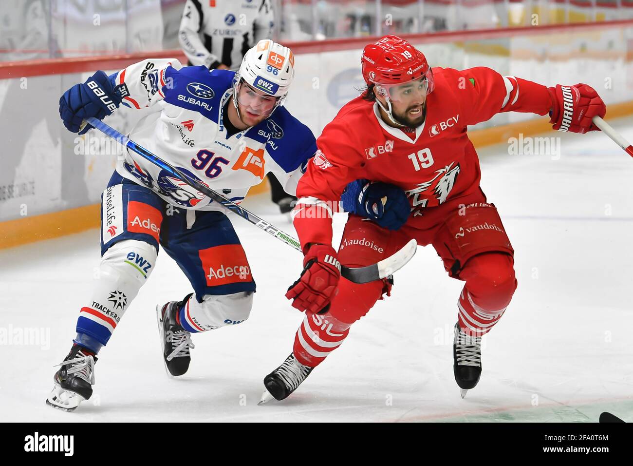 21.04.2021, Lausanne, Vaudoise Arena, NL 1/4 Final - Game 5: Lausanne ...
