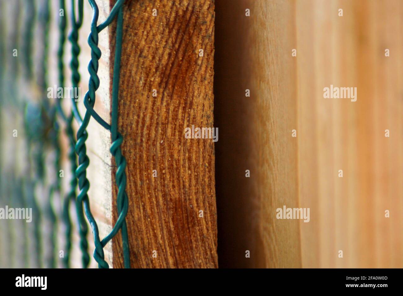 corner of a fence Stock Photo - Alamy