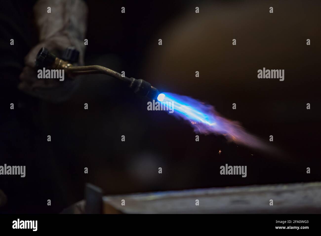 Welding Torch Flame