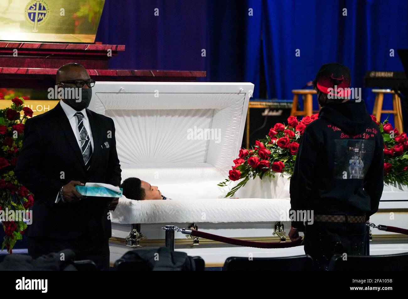 Coffin stands hi-res stock photography and images - Alamy