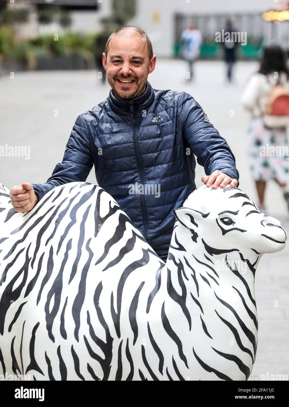 London, UK. 21st Apr, 2021. Jason King also known as JK seen arriving ...