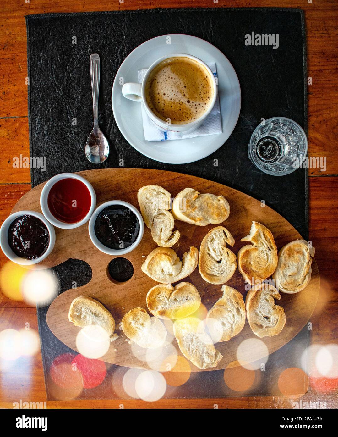 Breakfast toast hot coffee hi-res stock photography and images - Alamy