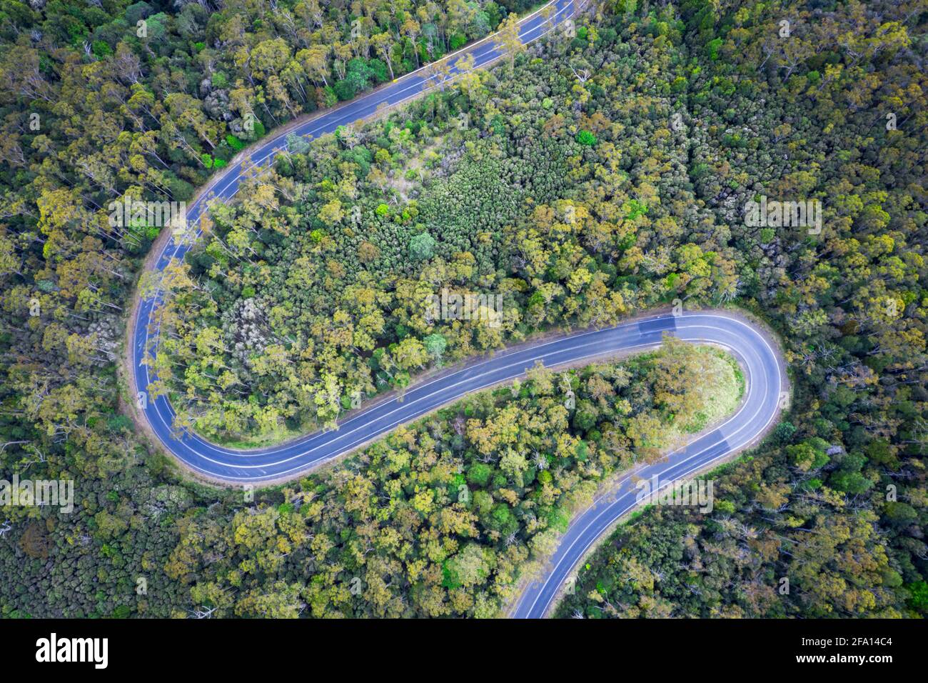 Aerial landscape road trip route hi-res stock photography and images ...