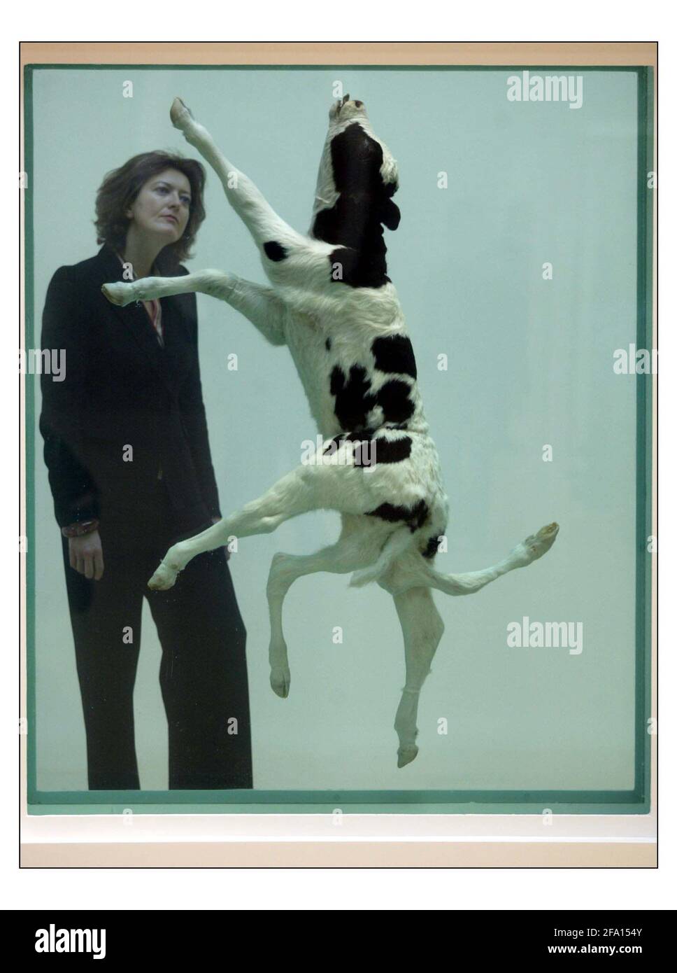 An exhibition of work by Damien Hirst, Sara Lucas and Angus Fairhurst ...