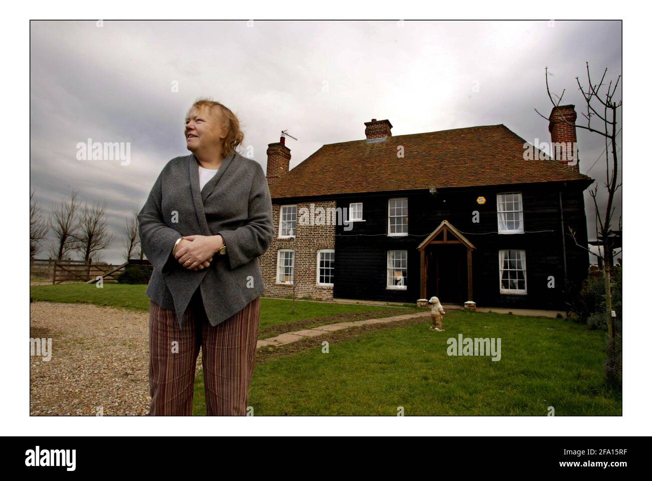 Mo Molam at home in Sittingbourne.pic David Sandison 1/2/2005 Stock ...