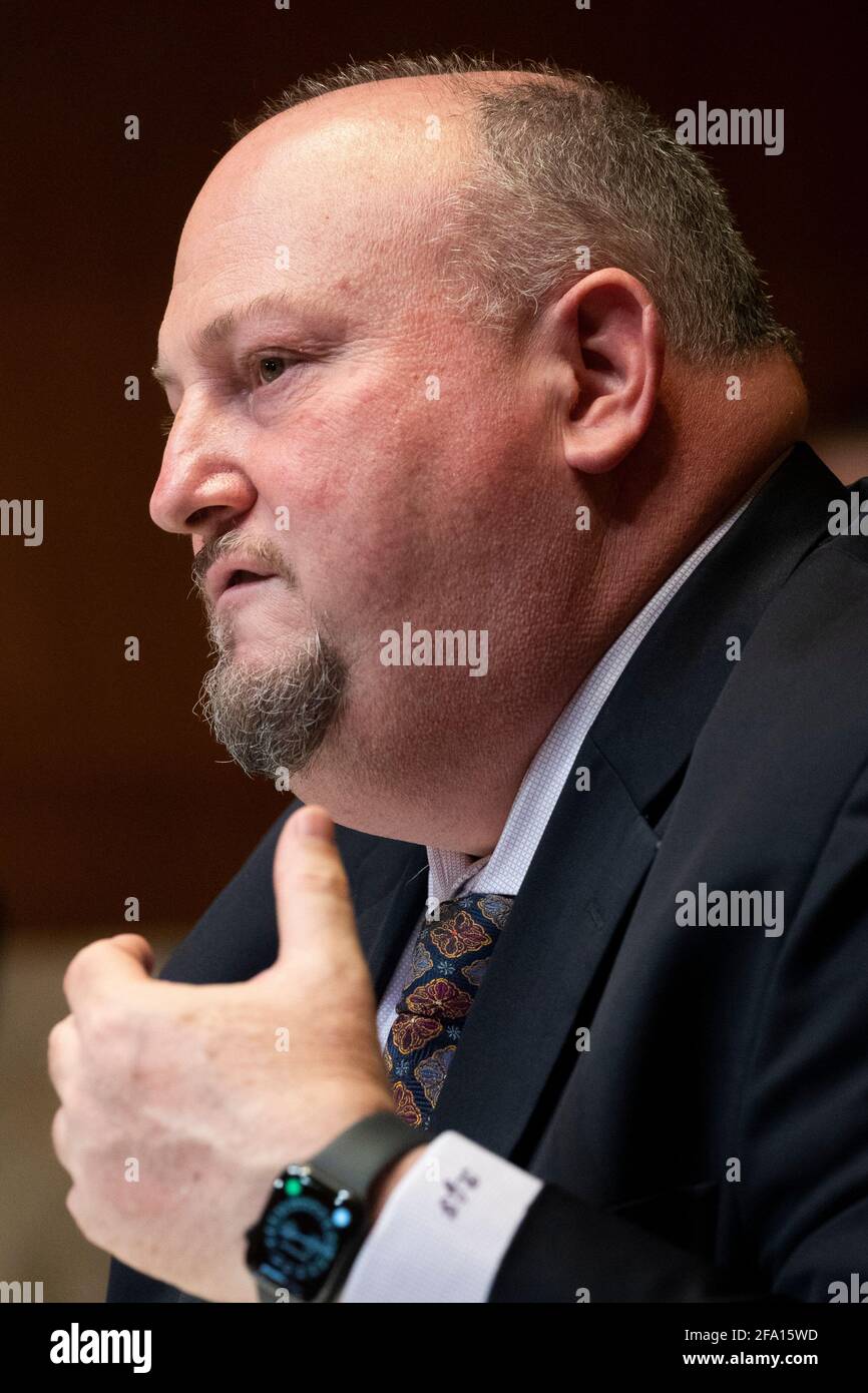 Washington, United States Of America. 14th Apr, 2021. Robert Fenton Jr ...