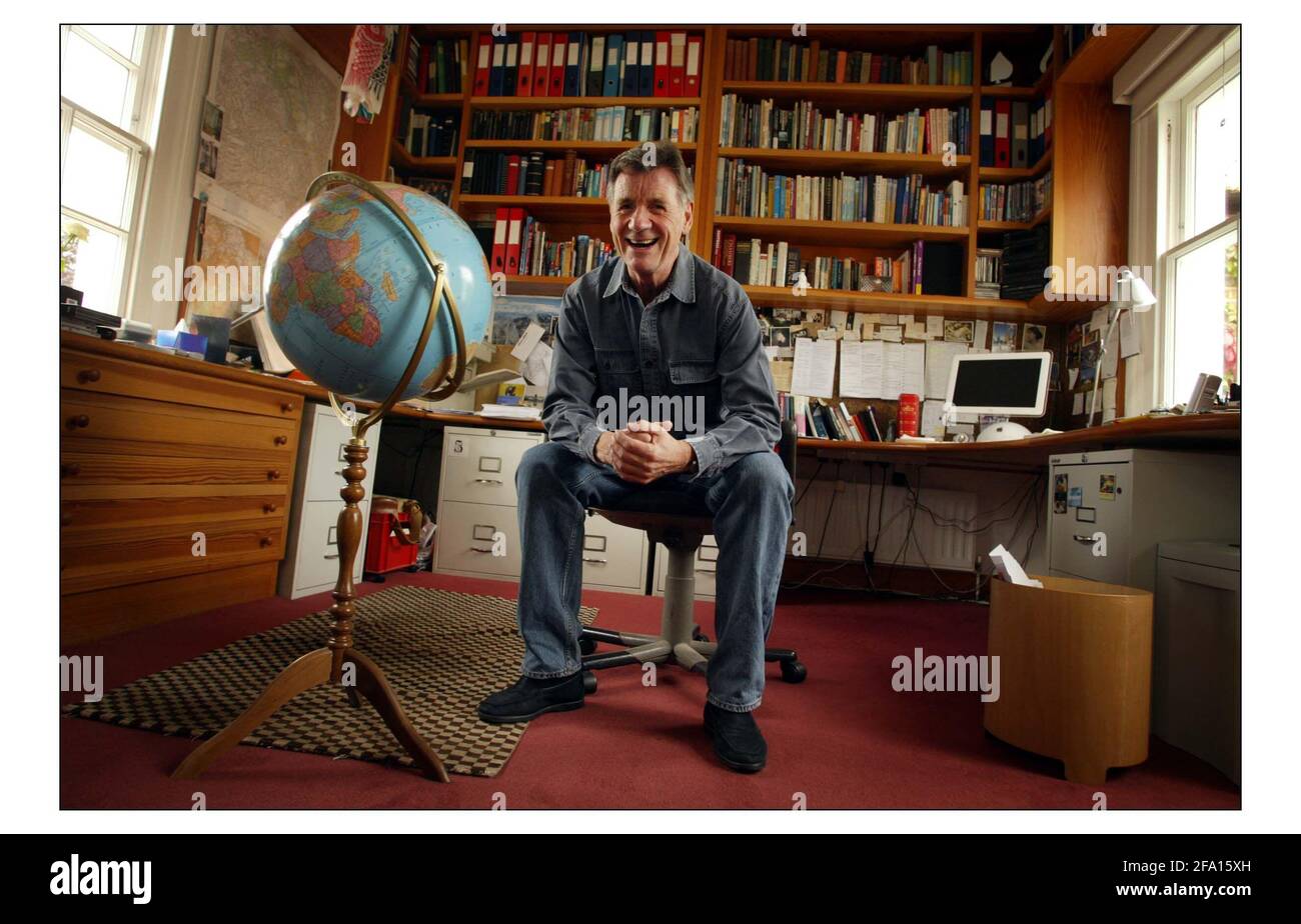 Michael Palin at home in London.pic David Sandison 20/9/2004 Stock ...