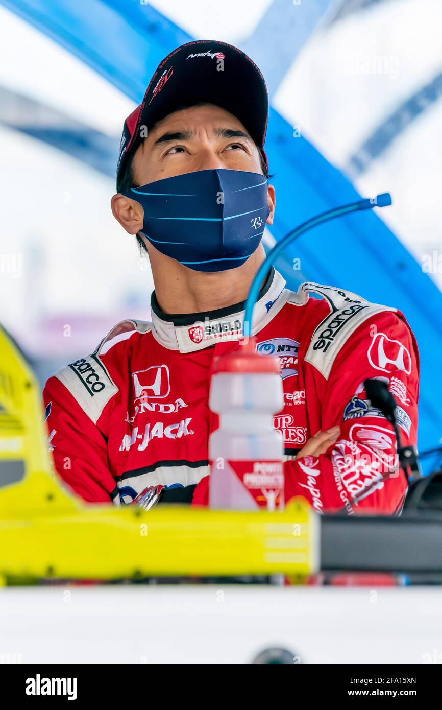 Birmingham, Alabama, USA. 17th Apr, 2021. TAKUMA SATO (30) of Tokyo ...