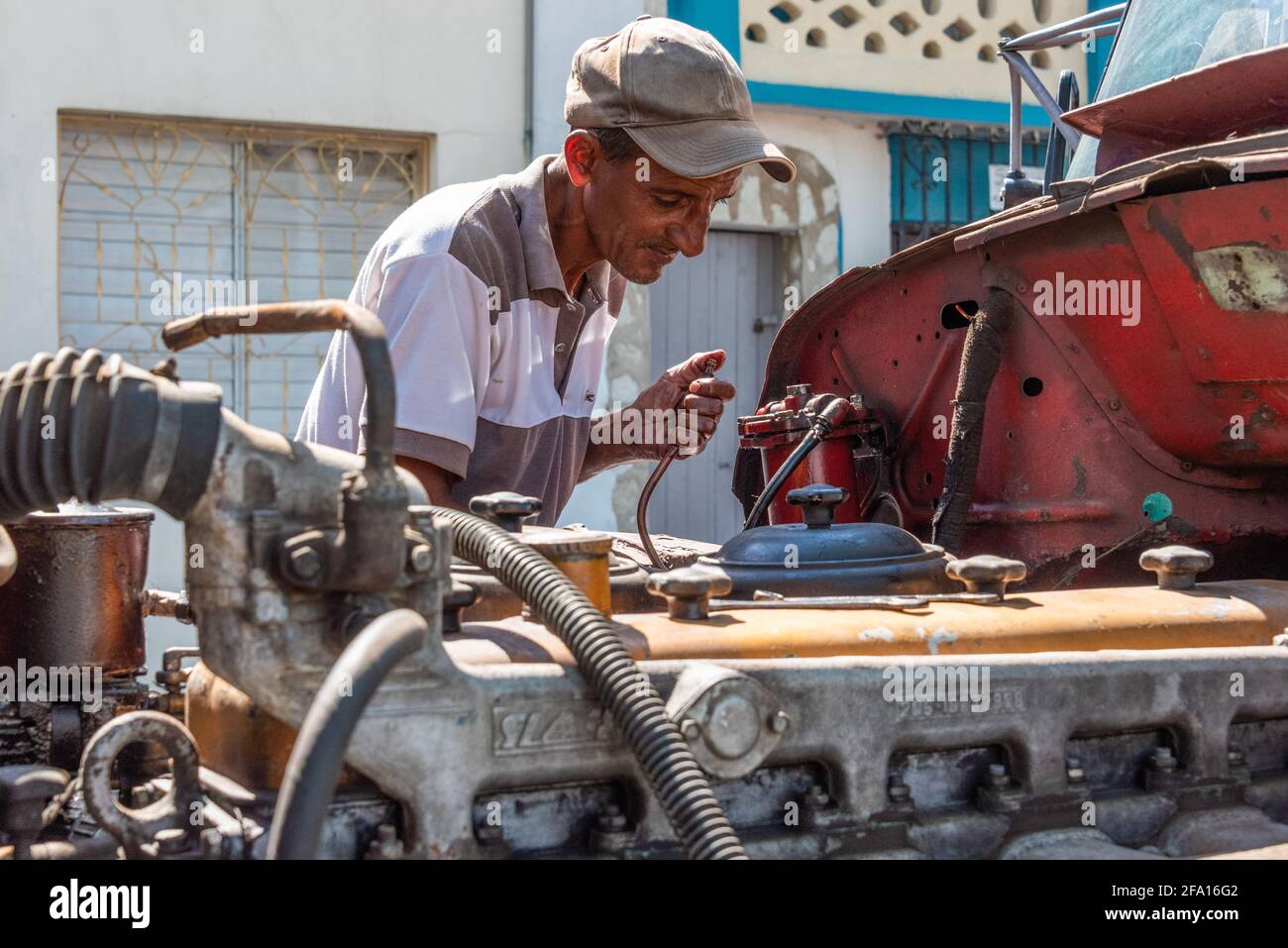 Cuban driver hi-res stock photography and images - Alamy
