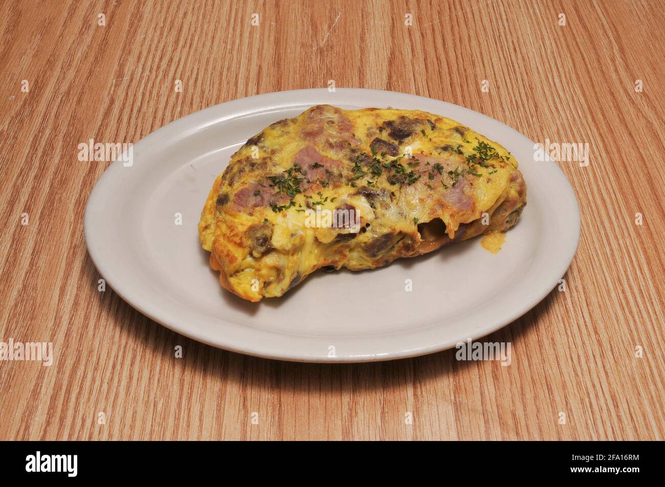 Triple meat omelette hi-res stock photography and images - Alamy