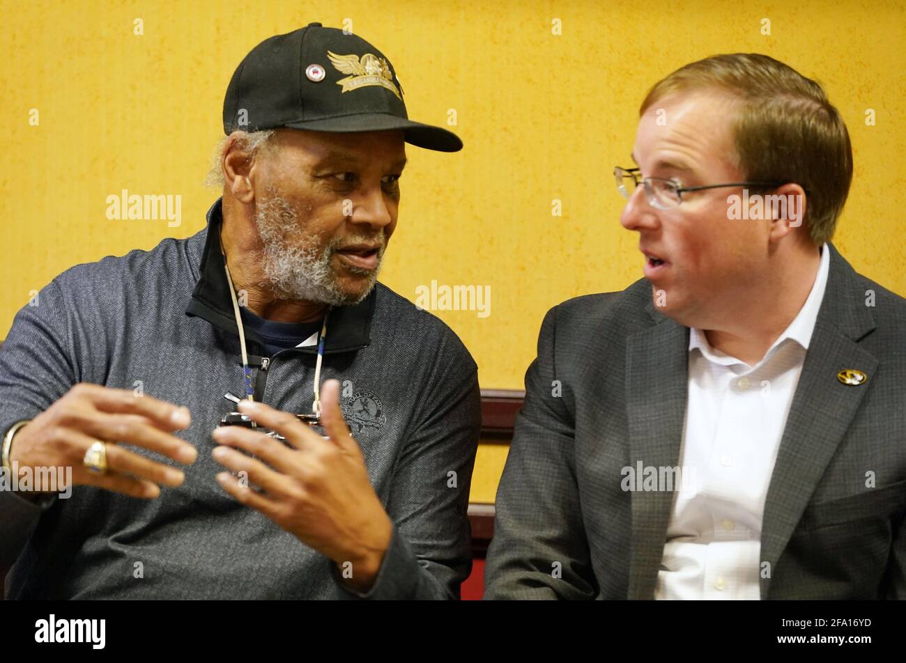 Edmundson, Unirted States Of America. 21st Apr, 2021. Former St. Louis ...