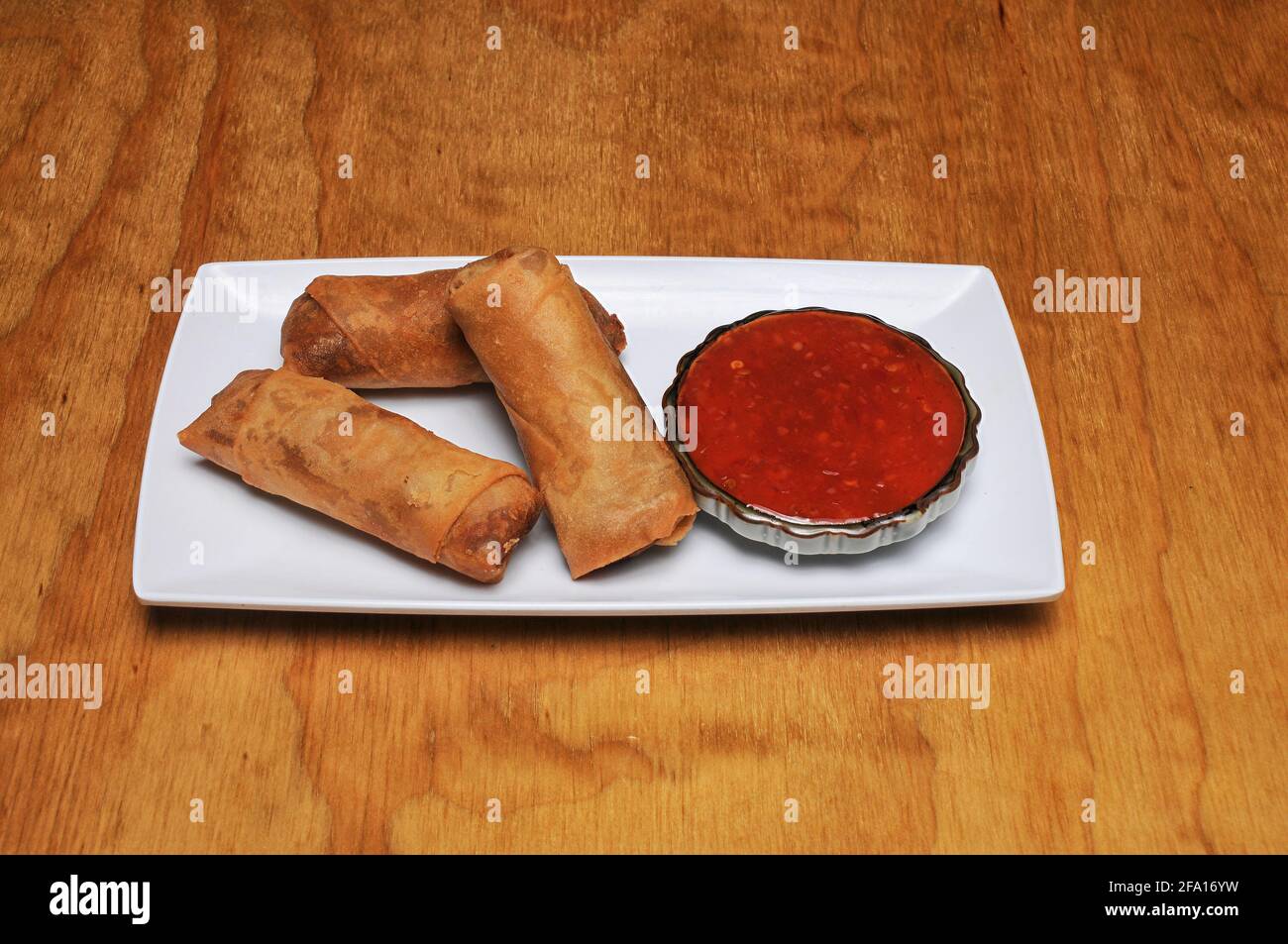 Delicious Chinese dish known as egg rolls Stock Photo - Alamy