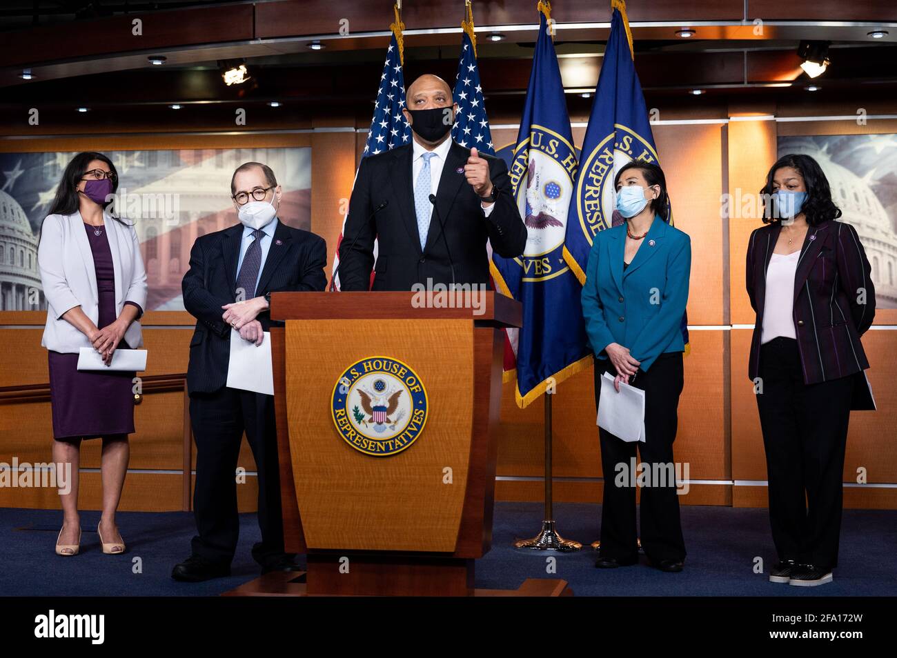 Washington, United States. 21st Apr, 2021. U.S. Representative Andre ...