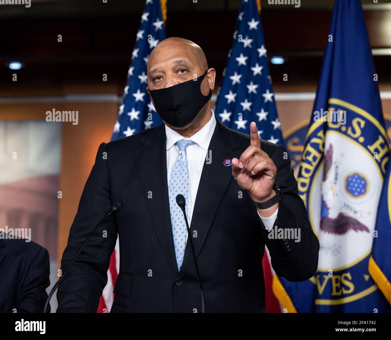 Washington, United States. 21st Apr, 2021. U.S. Representative Andre ...