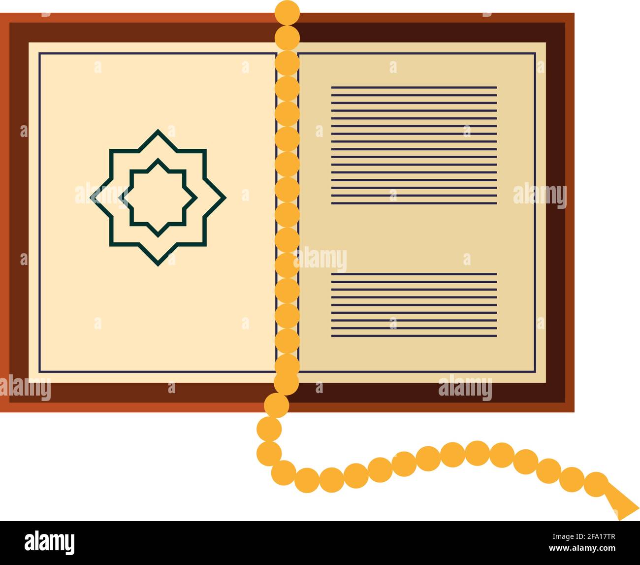 Islamic story book Stock Vector Images - Alamy