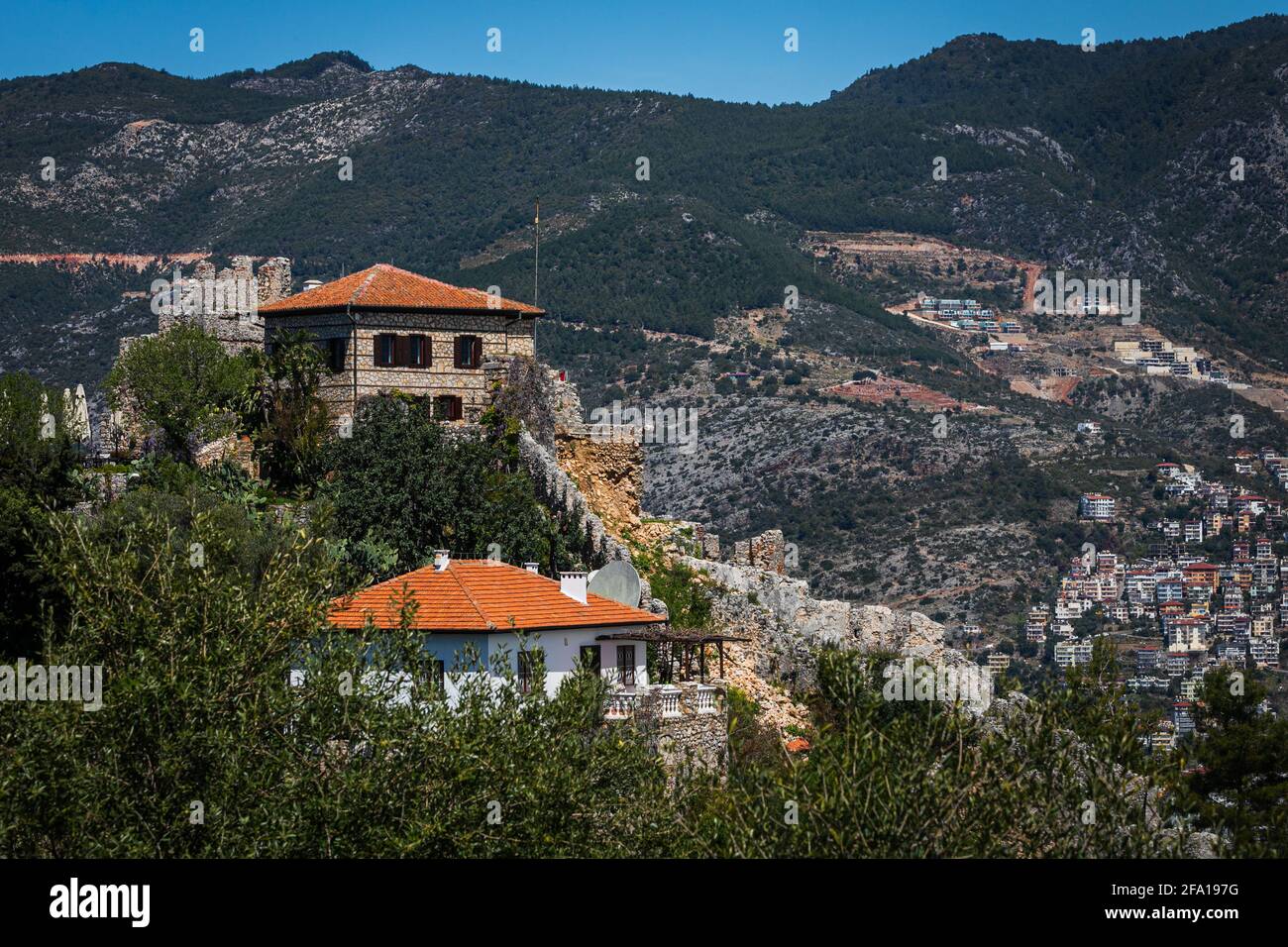 Turkish urban hillside view hi-res stock photography and images - Alamy