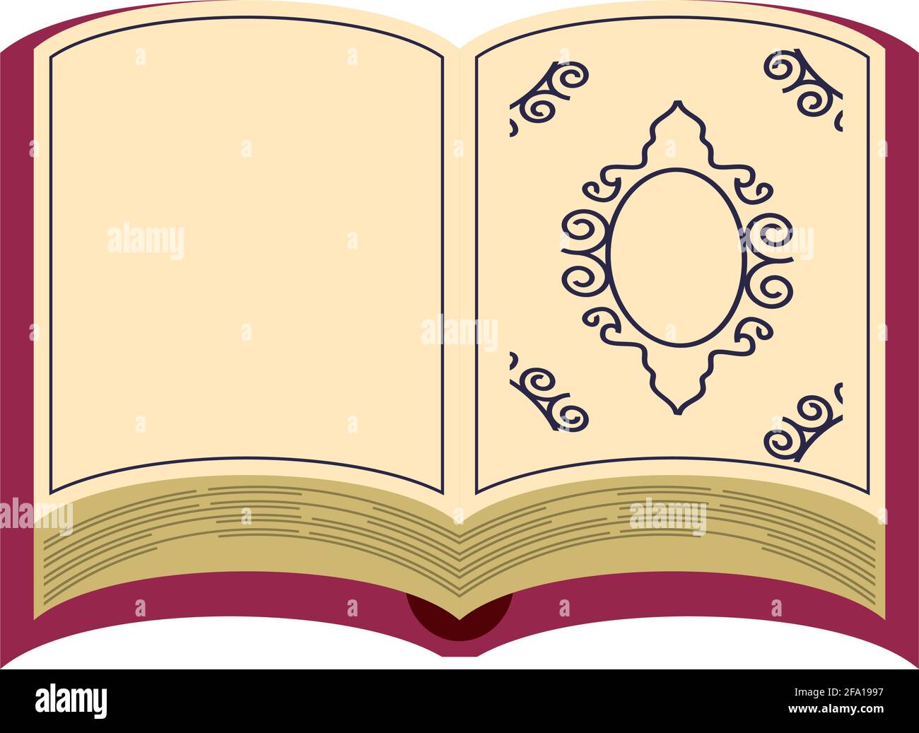 quran arabesque page Stock Vector Image & Art - Alamy