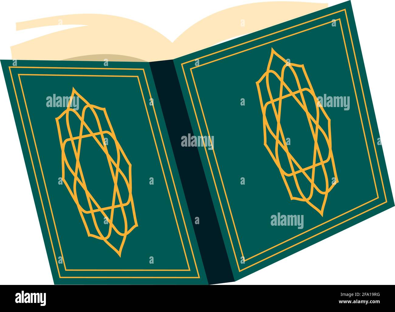 quran cover arabesque Stock Vector Image & Art - Alamy