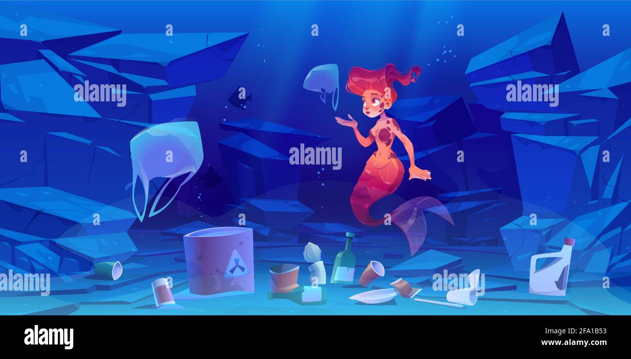 Pretty mermaid underwater hi-res stock photography and images - Alamy