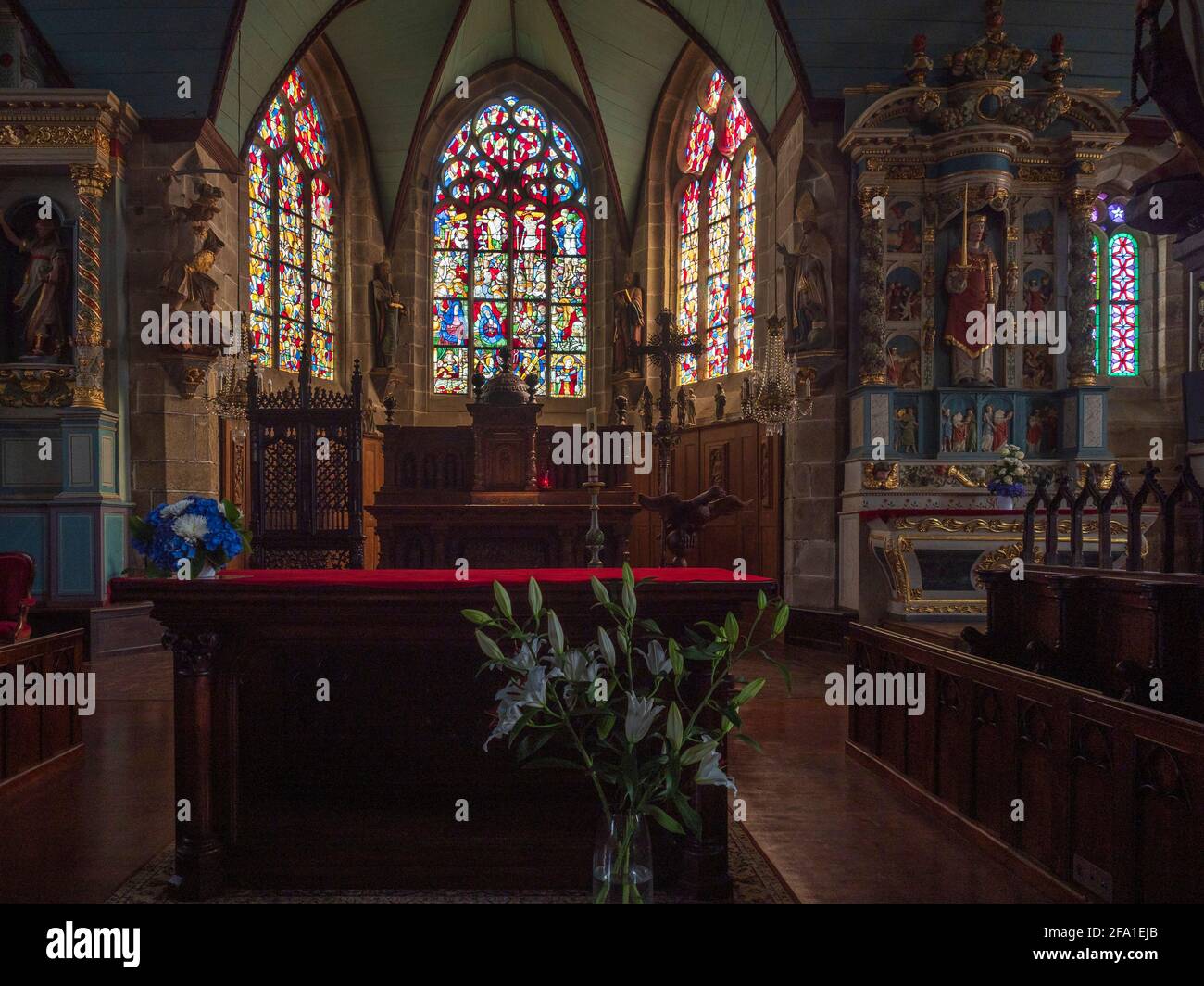 Eglise saint miliau hi-res stock photography and images - Alamy