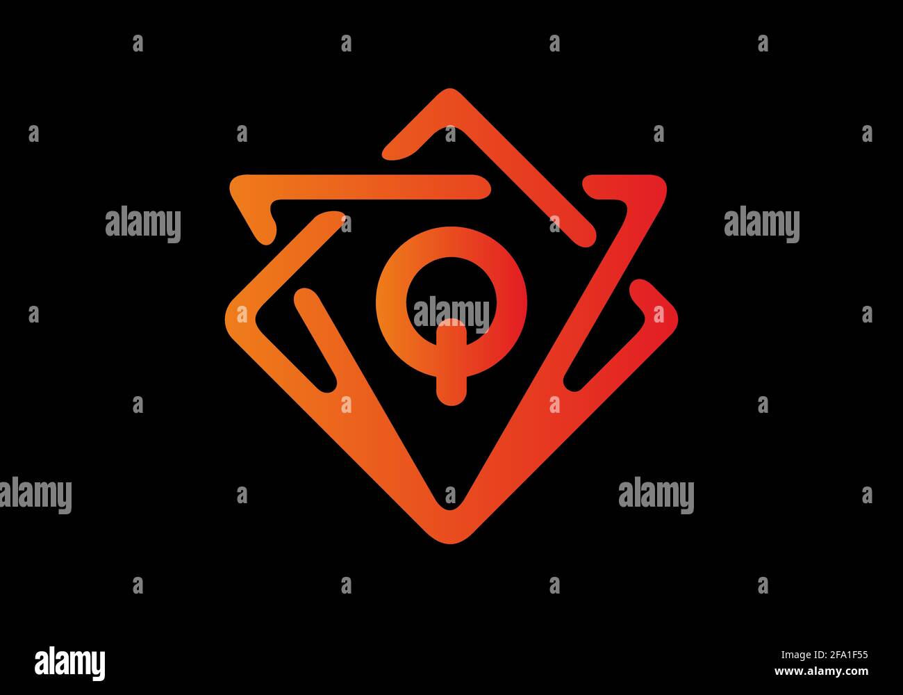 line art initial name text logo design Stock Vector Image & Art - Alamy
